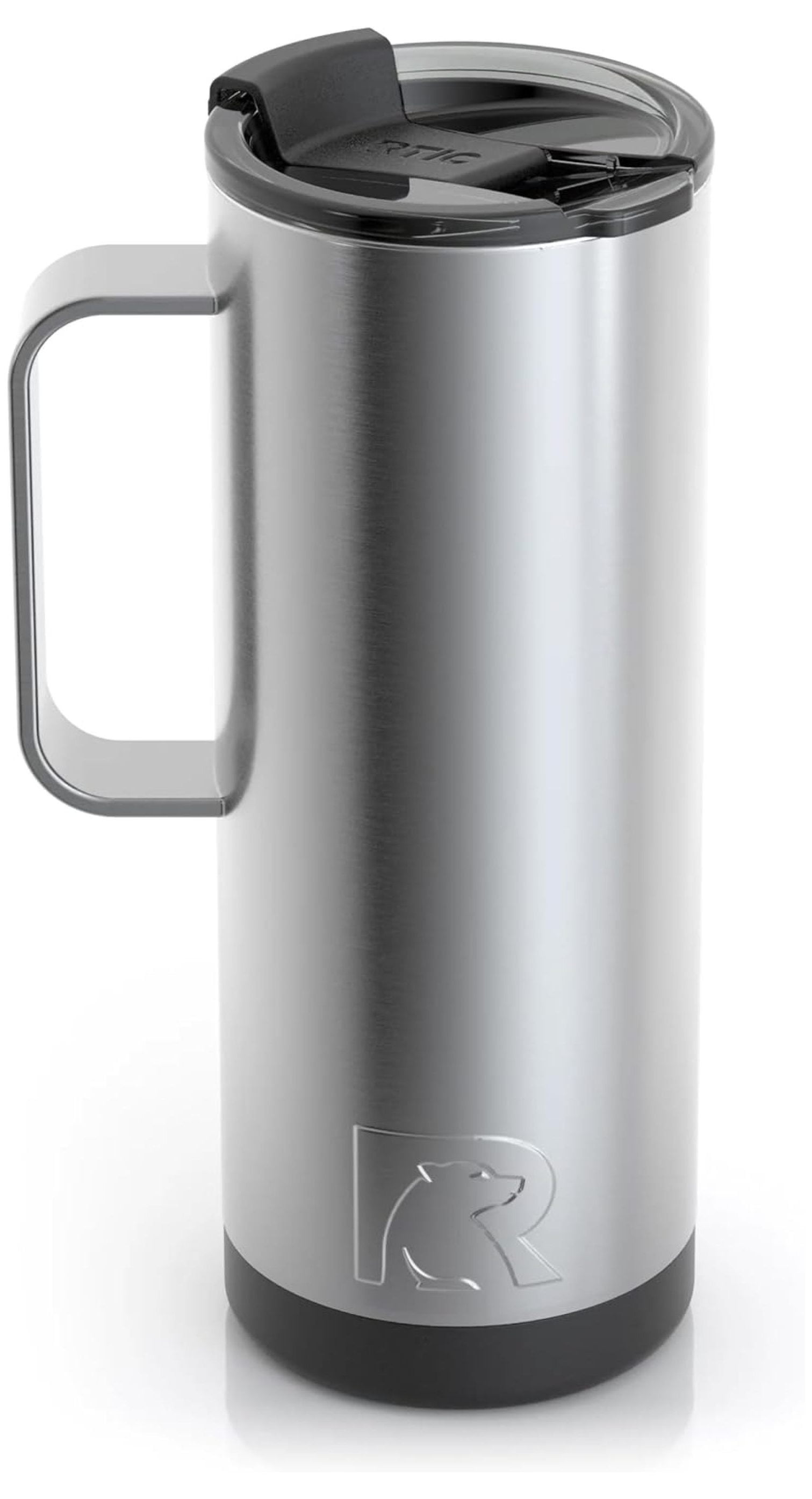 HMTtie 20 oz Coffee Travel Mug with Lid and Handle, Stainless Steel ...