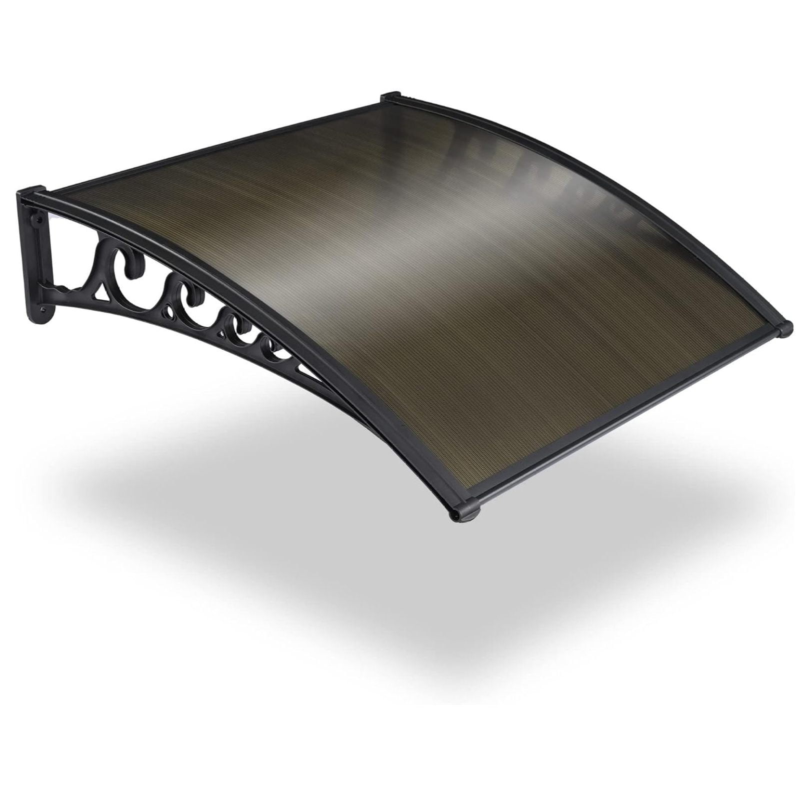 HMTtie 40x40 Patio Door Window Awning Outdoor Canopy Cover UV Rain Snow ...