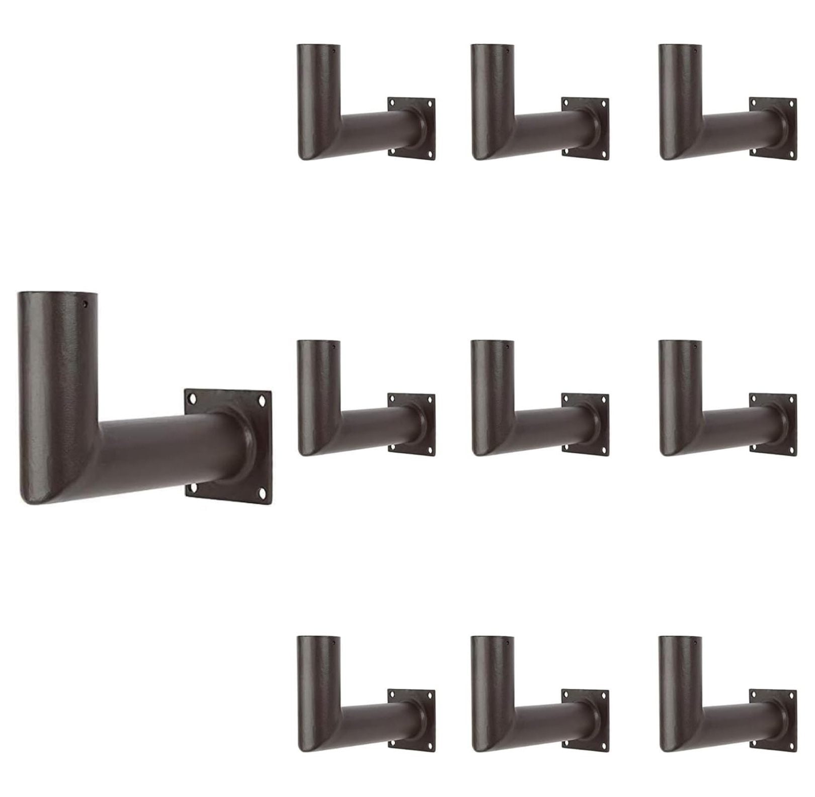 HMTtie - 90 Degree Wall Mount L Shape Bracket for Slip Fit Lights (2 3 ...