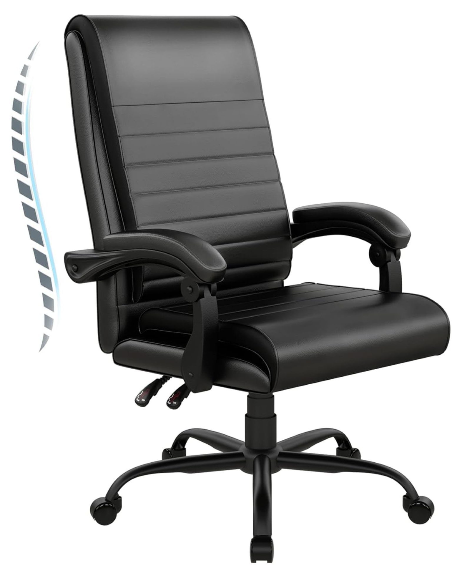 HMTtie Executive Office Chair High Back, Ergonomic Reclining Chair ...