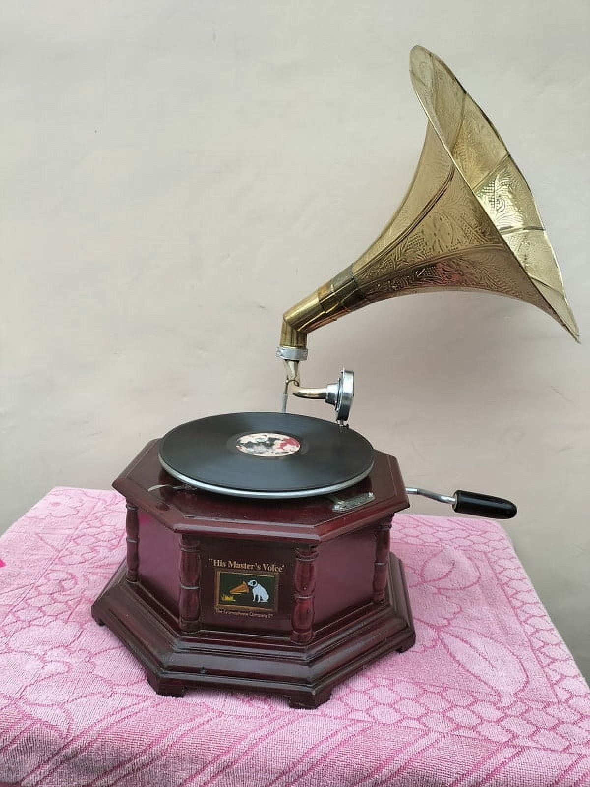 HMV Vintage Vinyl Recorder: Working Gramophone Player - Timeless ...