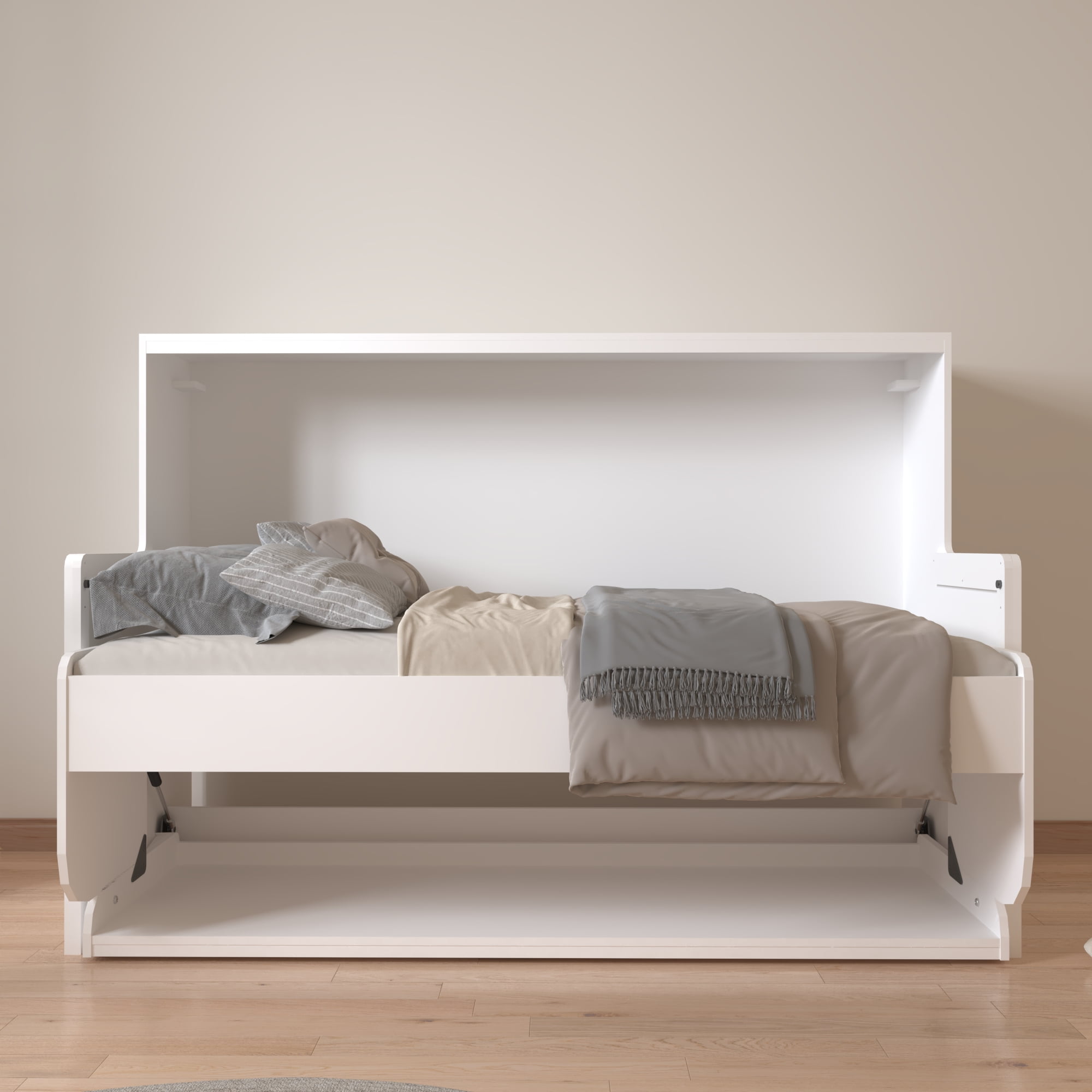 LHYY Murphy Bed with Desk,Ideal Bedroom Furniture for Small Spaces ...