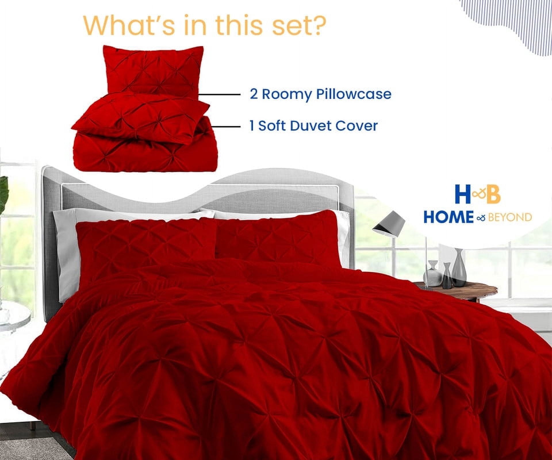 HNB Store 3pc Duvet Cover Set | Microfiber Made | King/Cal-King Size ...