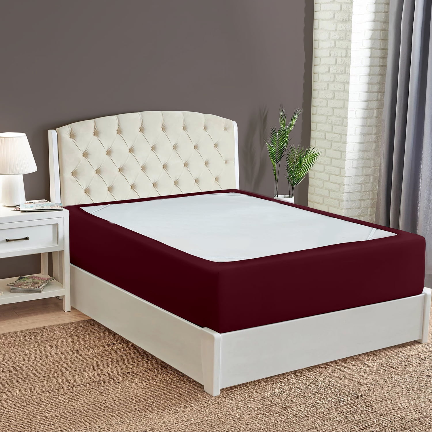 HNB Store Box Spring cover Upgrade Your Mattress with our Queen Size ...