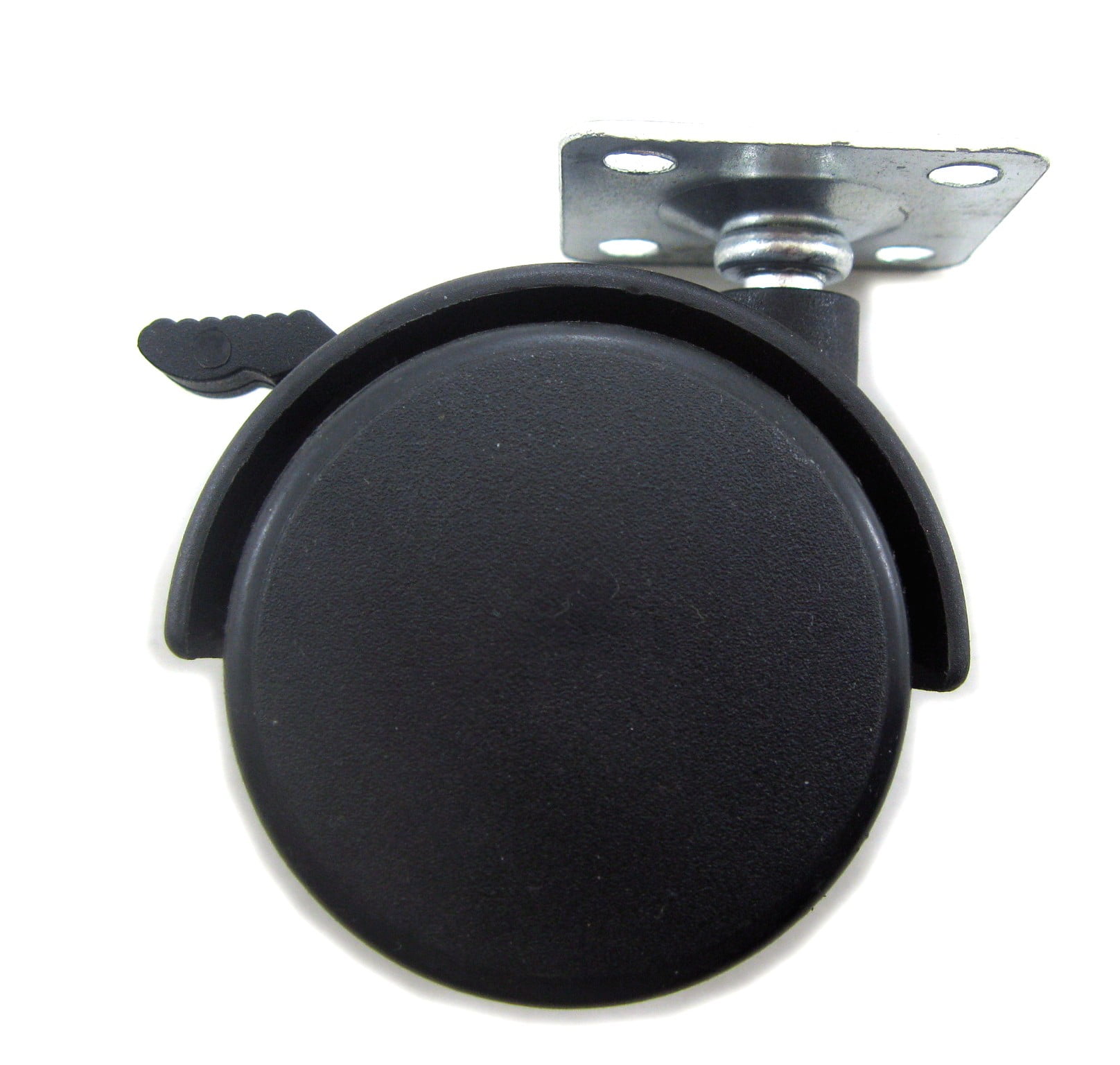 HNF Shop Caster Series Nylon 2" Swivel Casters with Grey & Chrome, 4 ...