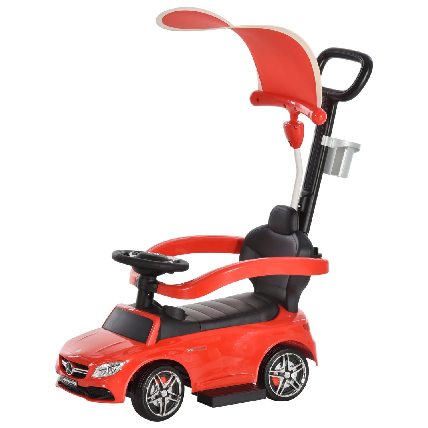 HNGKNG 3 in 1 Ride on Push Cars for Toddlers Stroller Sliding Walking ...