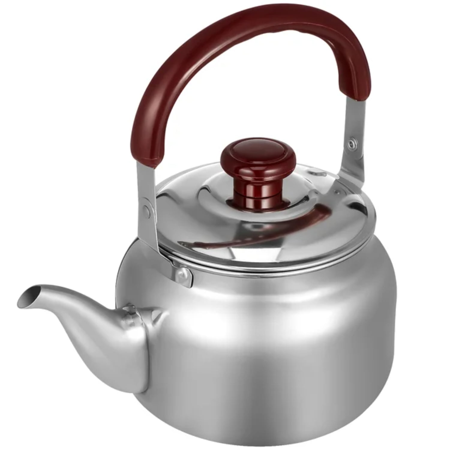 HNGMEI Elegant Stovetop Stainless Steel Whistling Tea Kettle with Cool ...