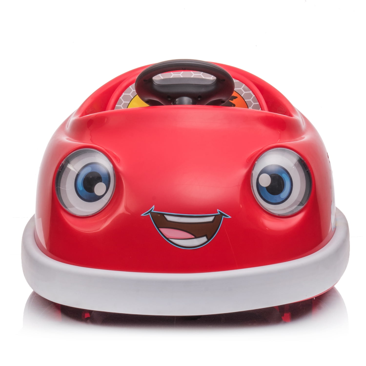Dual Drive 12v Bumper Car for Kids Electric Car with Pushrod USB BT ...