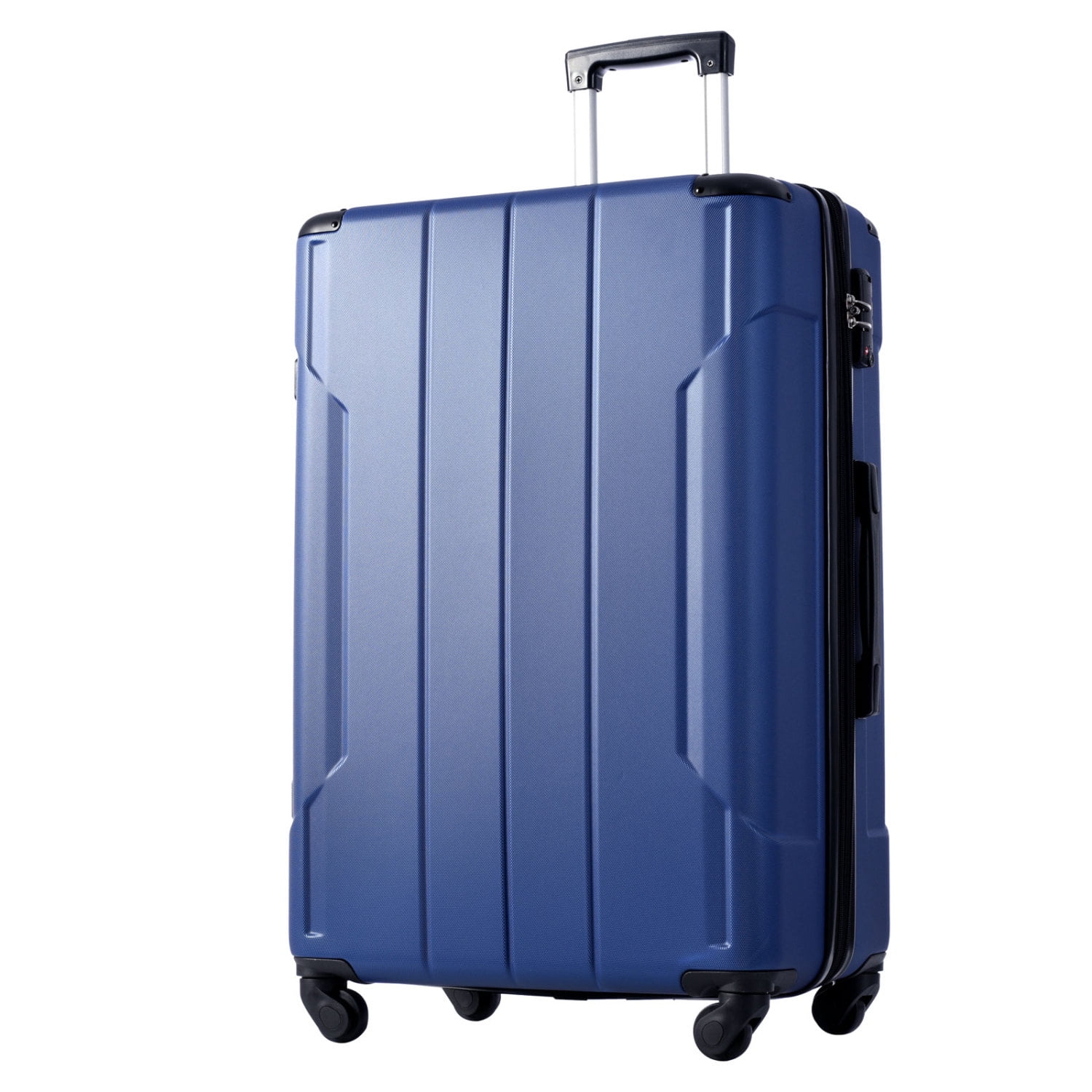 HNGMNGT Lightweight Expandable 24‘‘ Hardshell Spinner Suitcase with TSA ...