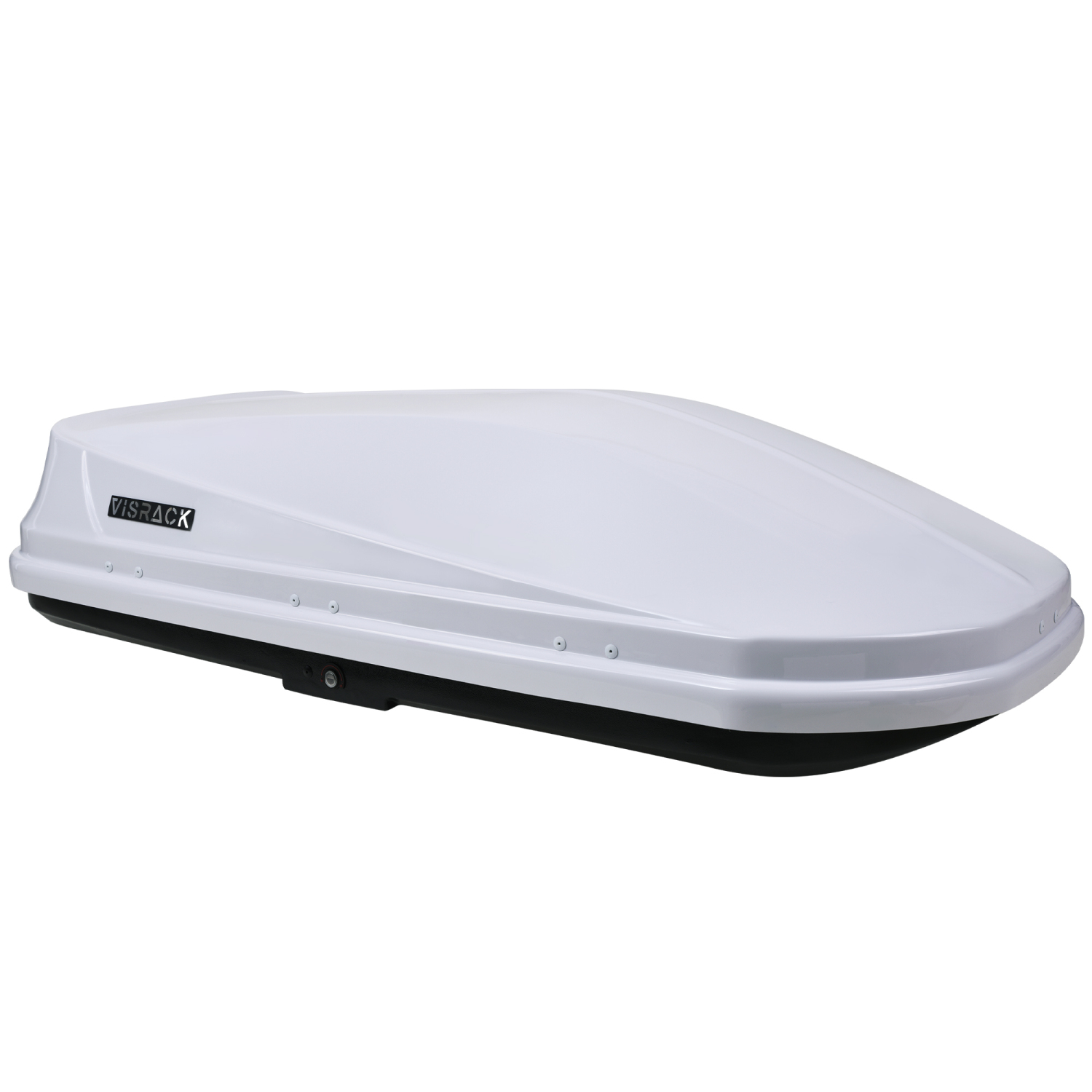 White VISRACK Hard Shell Roof Cargo Carrier with Security Keys Tool ...