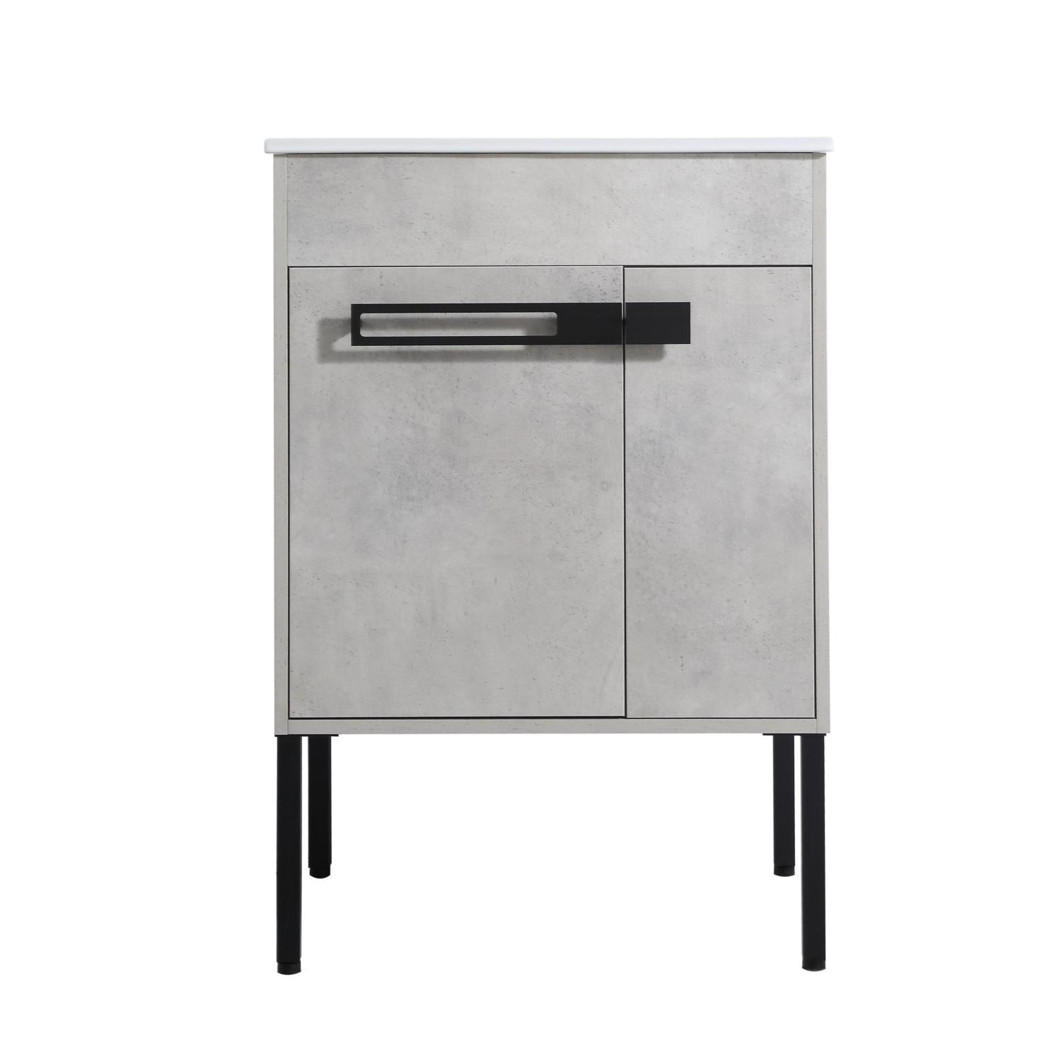 HNGMTNG 24 Inch Bathroom Vanity Freestanding Bathroom Vanity or ...