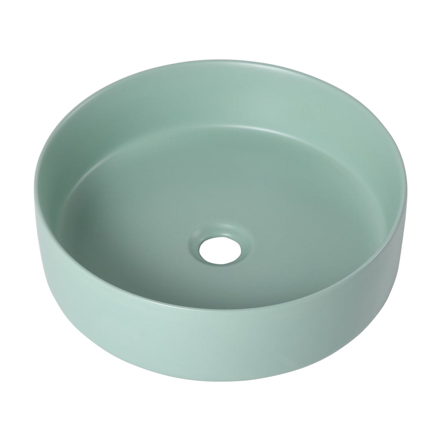 Ceramic Circular Vessel Bathroom Sink Art Sink - Walmart.com