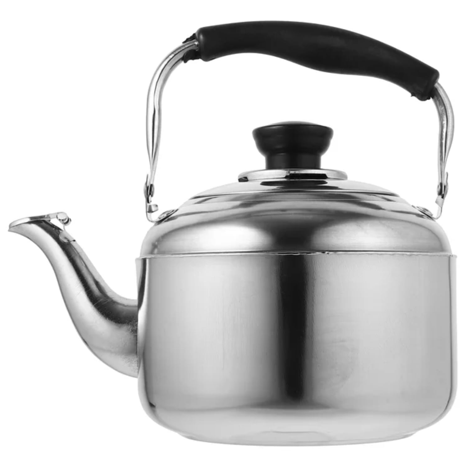 HNGPNGH Camping Stainless Steel Whistling Tea Kettle Pot for Gas Stove ...