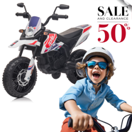 12 Volt Yamaha Raptor ATV Battery Powered Ride-on - Blue and White ...