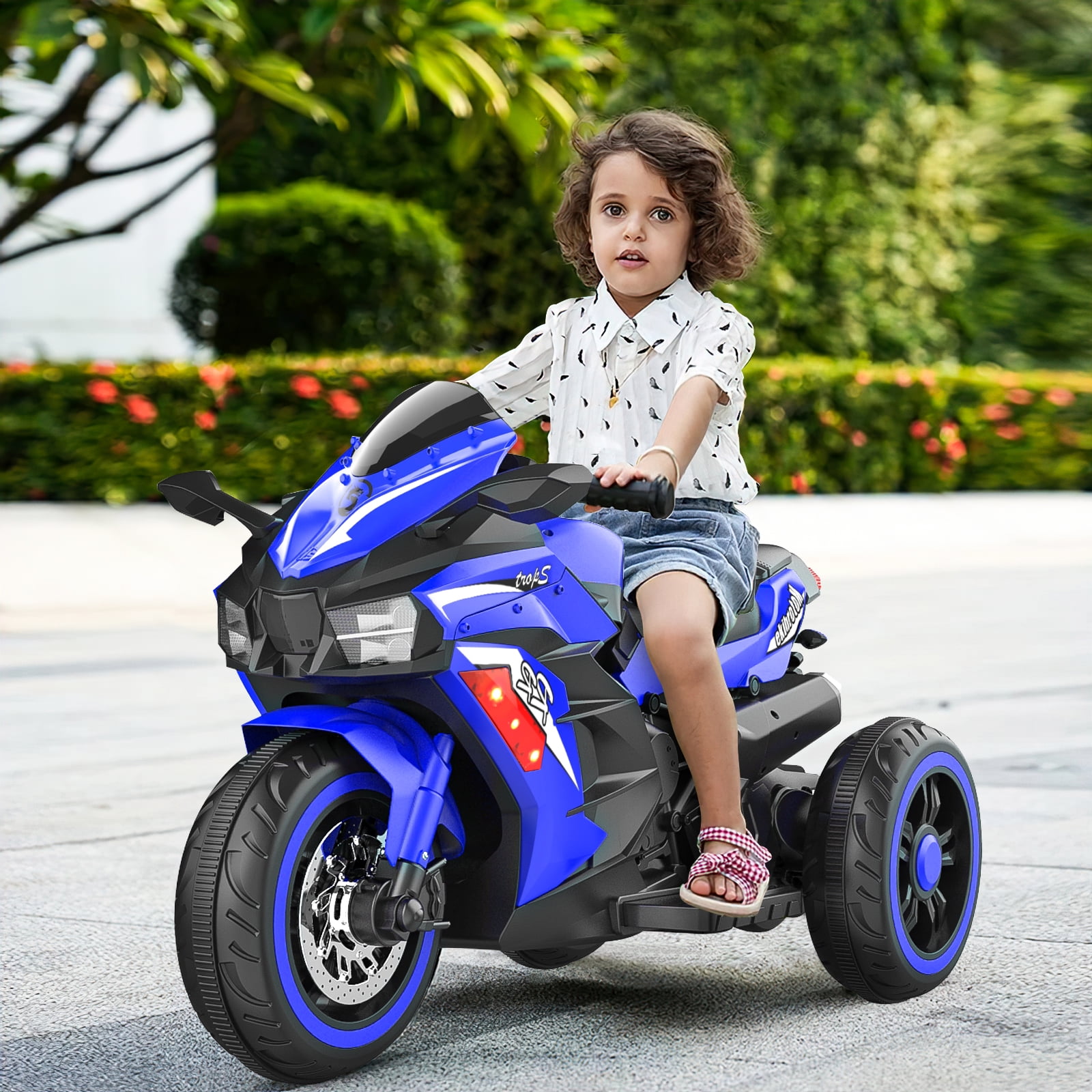 HNH 12v Ride on Toys for Kids Battery Powered Ride on Motorbike for ...
