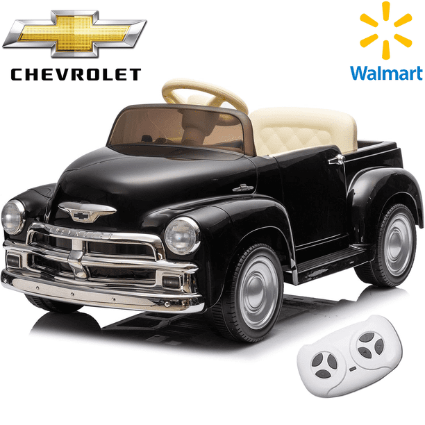 HNH 12V Kids Ride on Truck Car, Licensed Chevrolet Pickup for Kid Aged ...