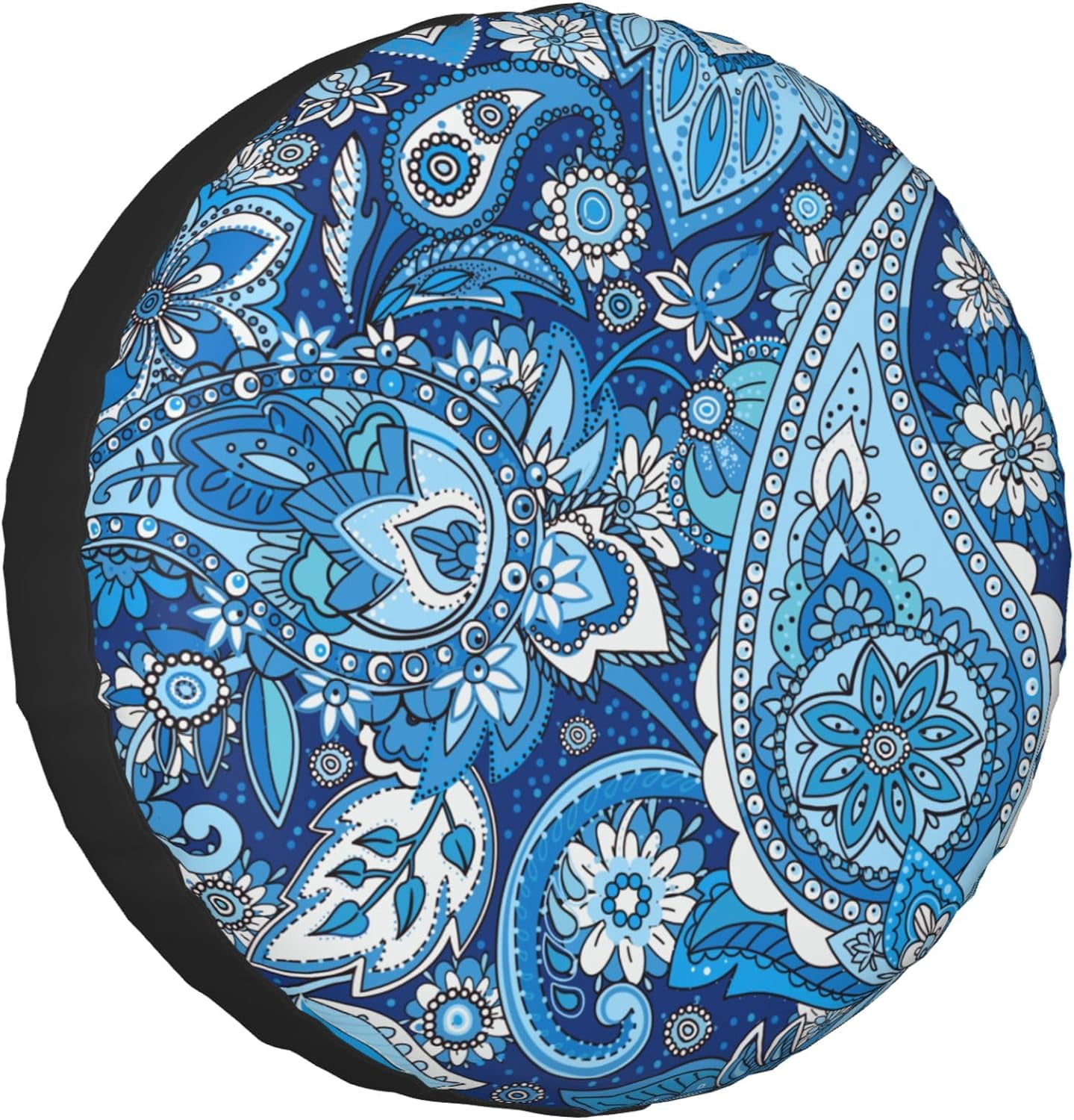Hnian Blue Funny Pugs Spare Tire Cover Protectors Weatherproof Wheel
