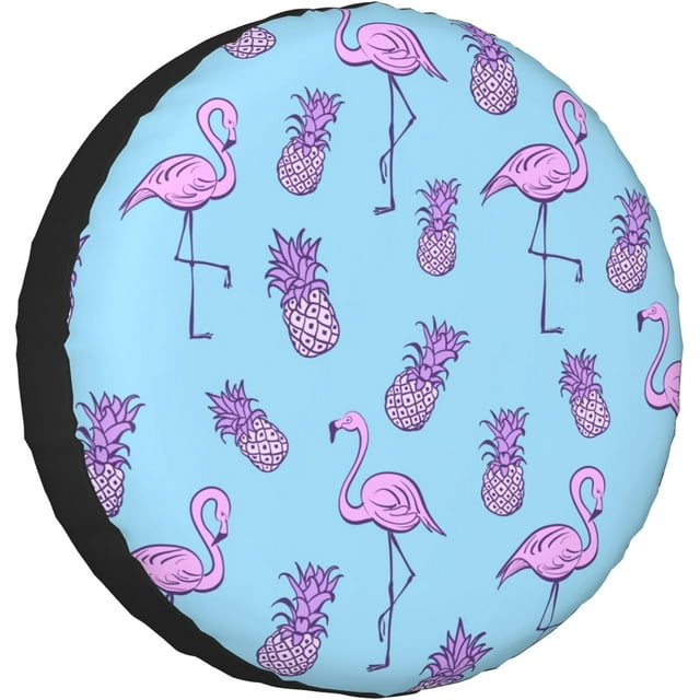 Hnian Sunflowers Skulls Spare Tire Cover Protectors Weatherproof Wheel