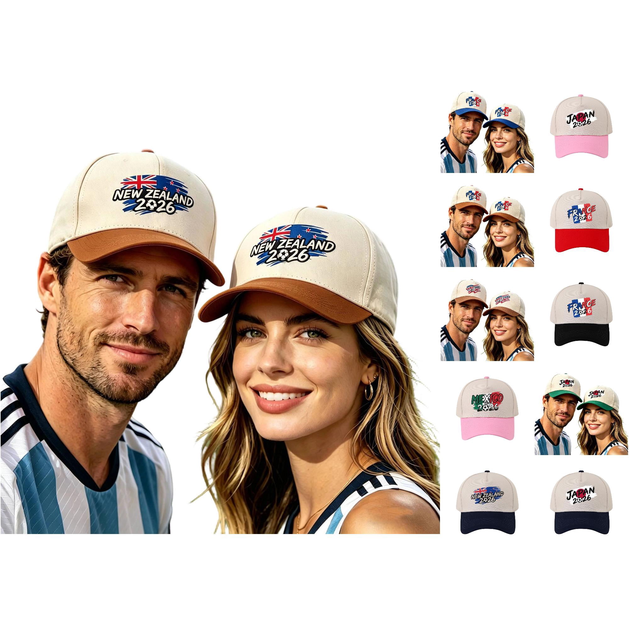 HNMKIU Color Block Structured Five Baseball Cap Adjustable Snapback ...