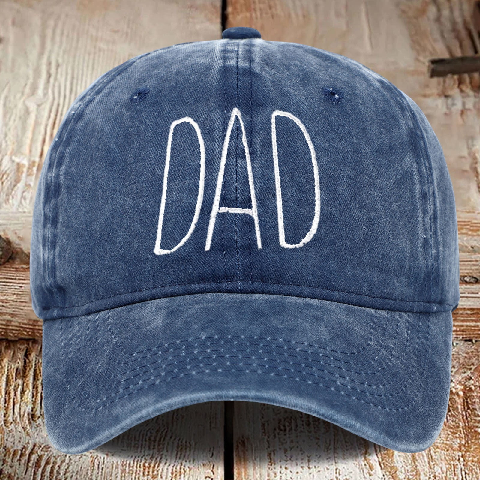HNMKIU Embroidered Baseball Cap for Father's Day Featuring Classic DAD ...