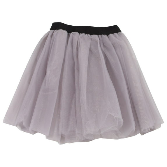 HNMKIU Girls Ballet Dance Tutu Skirt with Triple Layer Pommel Design ...