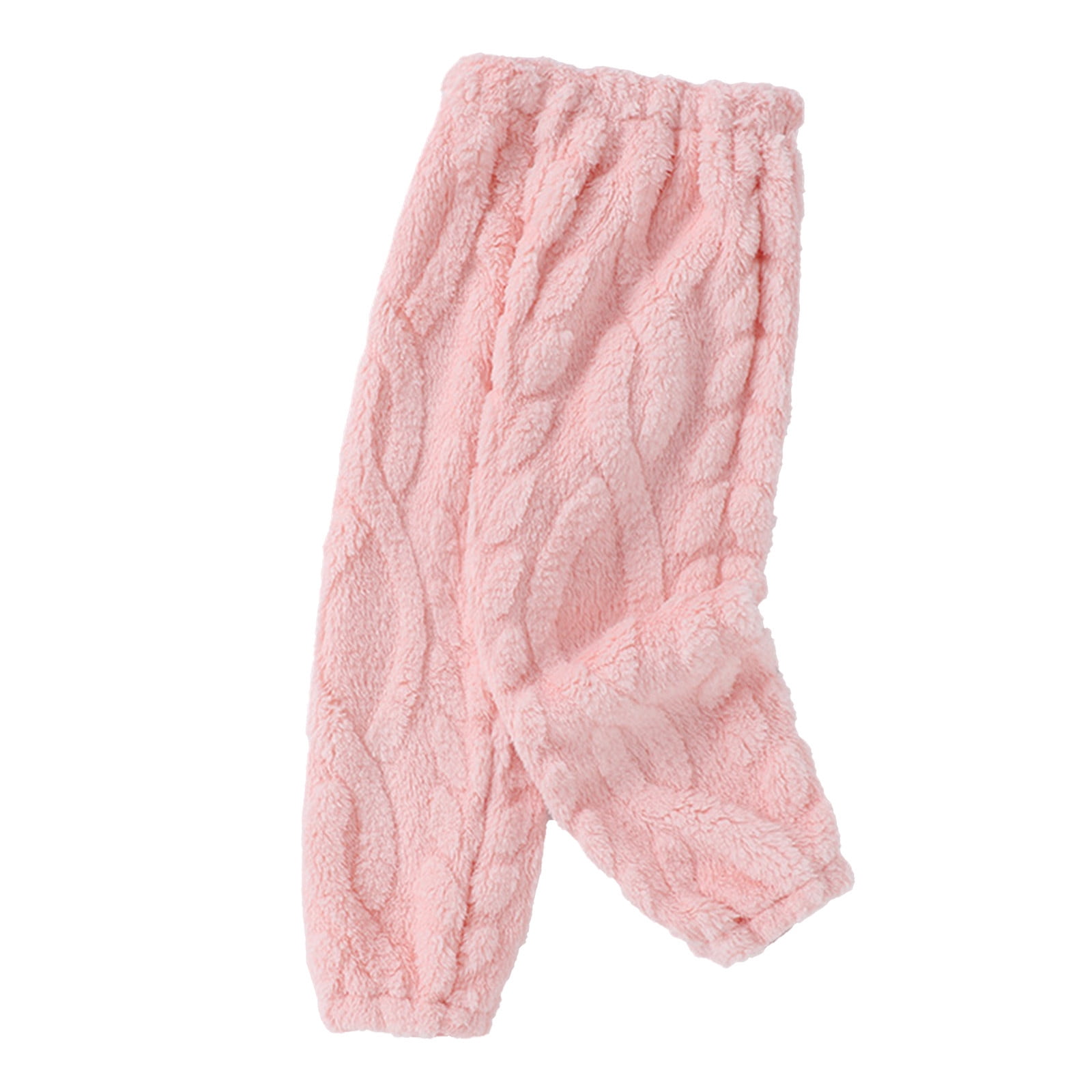 HNMKIU Girls Fuzzy Pajama Pants Elastic Waist Loungewear Pajama Pants ...
