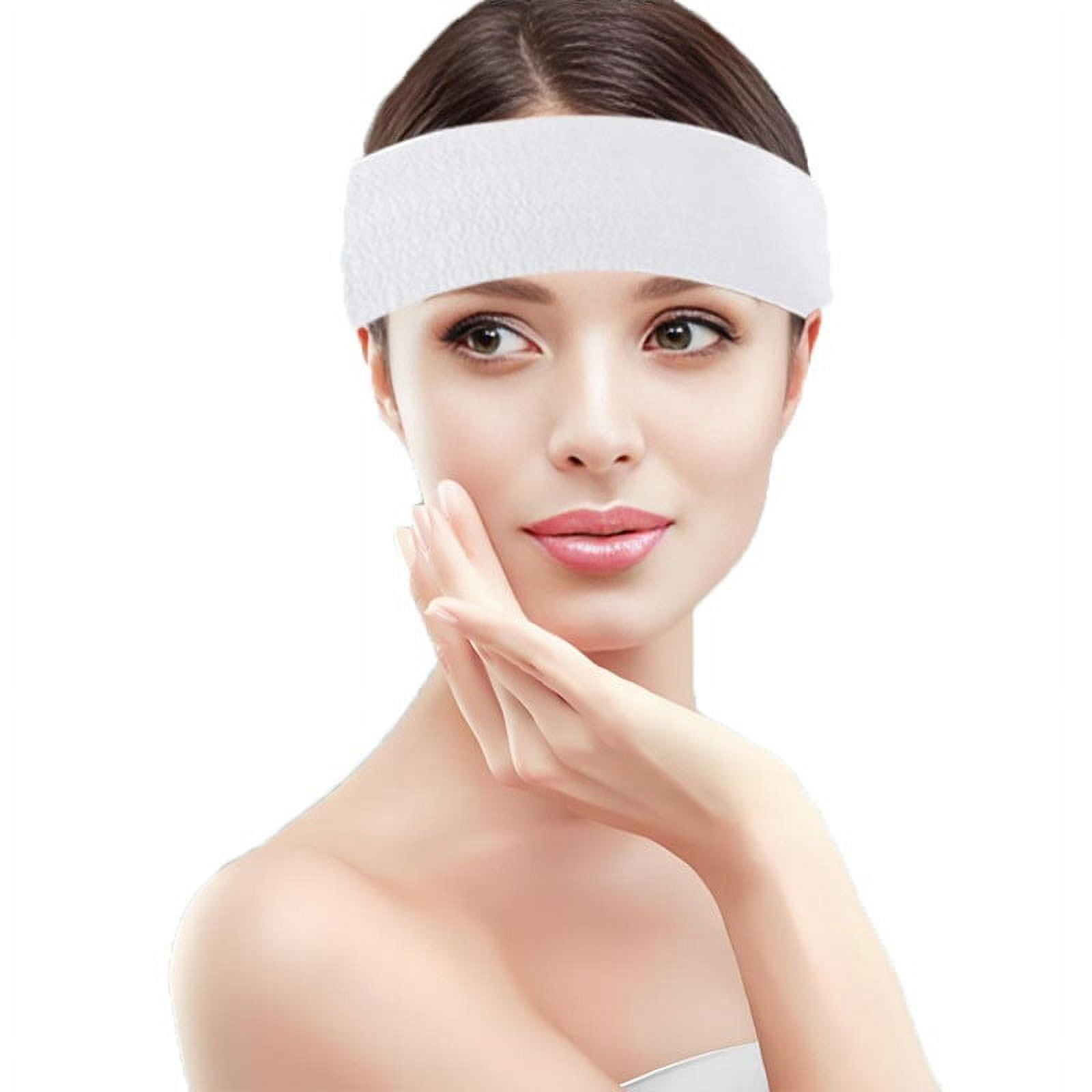 HNMKIU Hair Wrap for Facial Skin Care Salon Use Adjustable Head Scarf ...