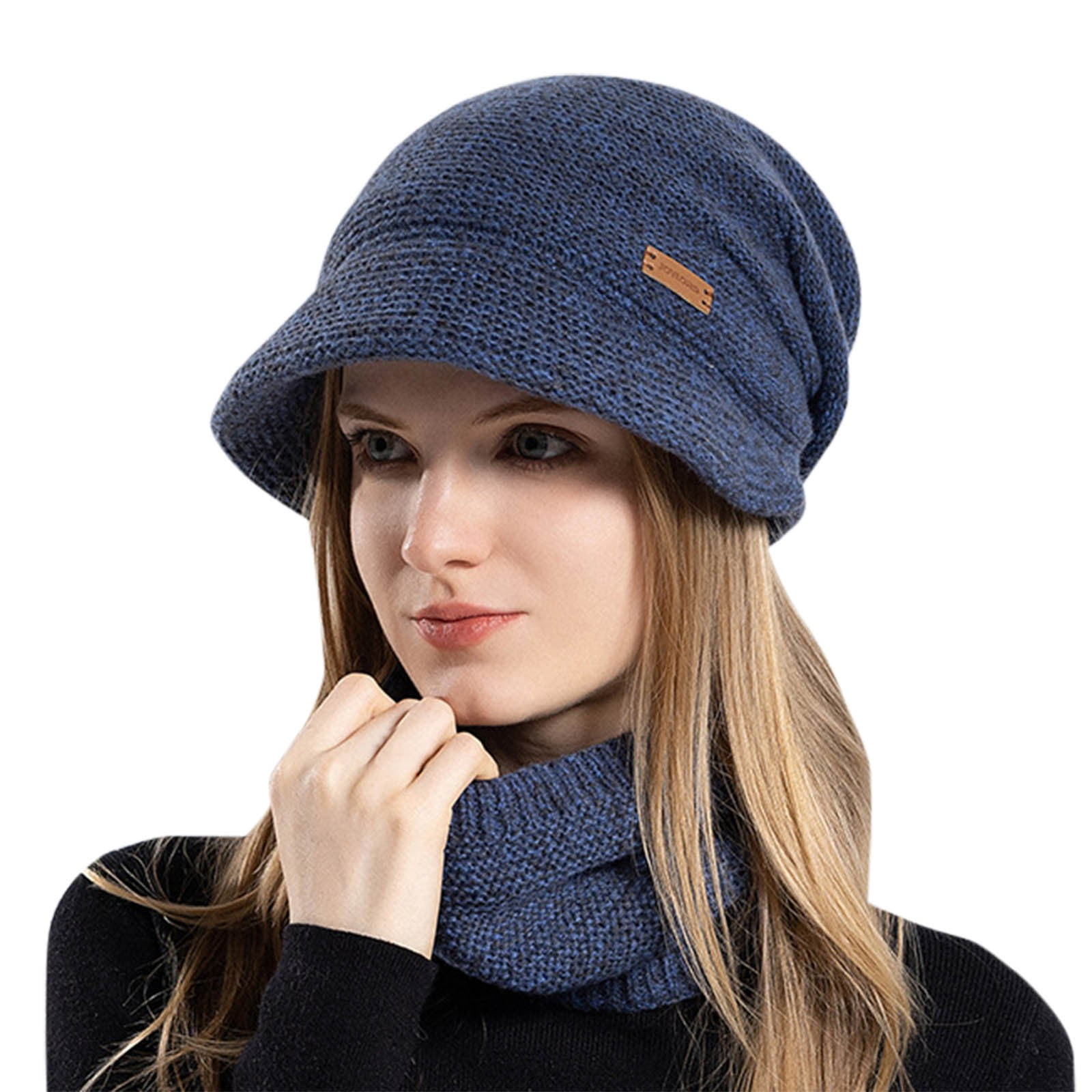 HNMKIU Hats Cap Winter Wear for Cycling Windproof Knit Warm Hat Over ...