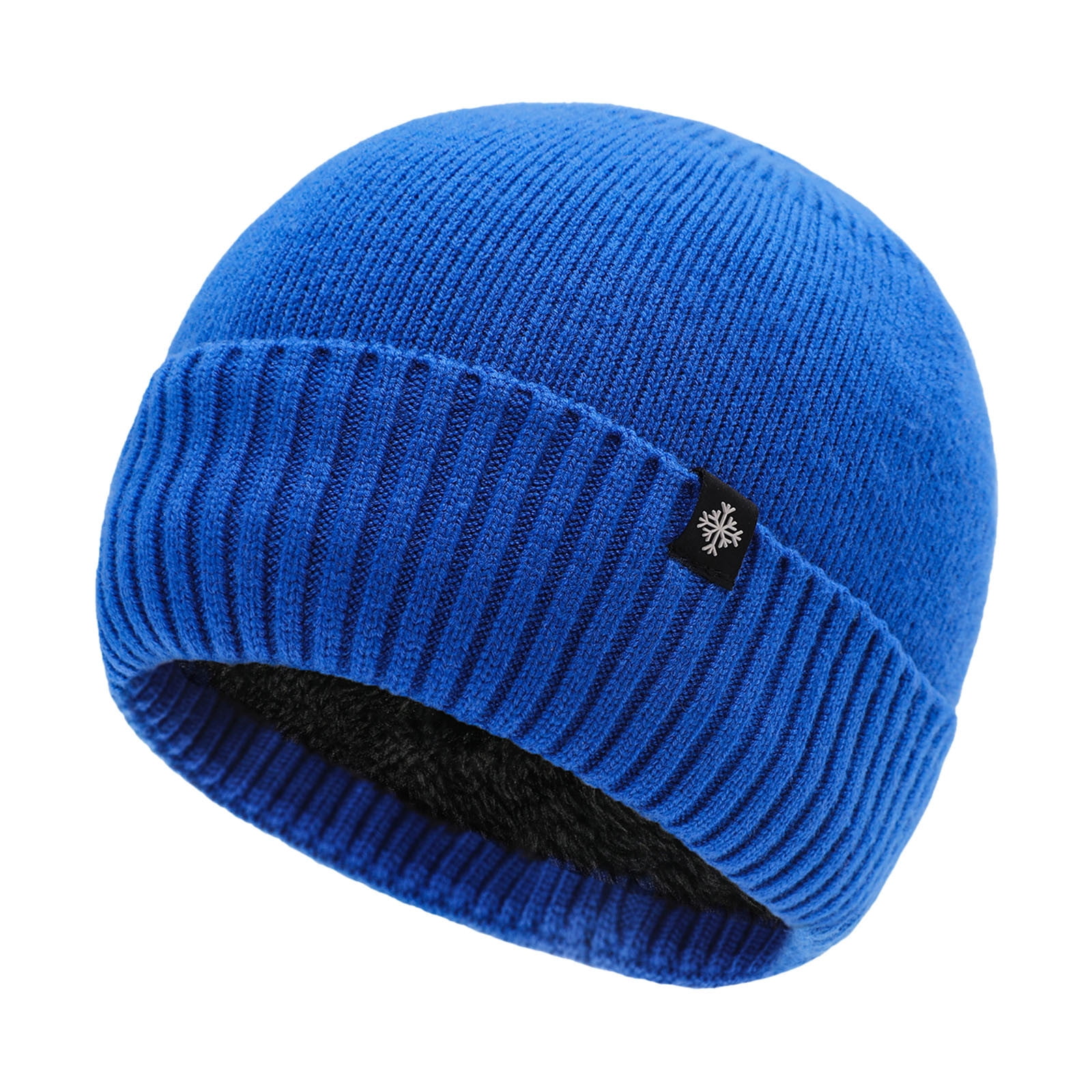 HNMKIU Hats | Winter Padded Warm Hat for Men and Women | Knitted Knit ...
