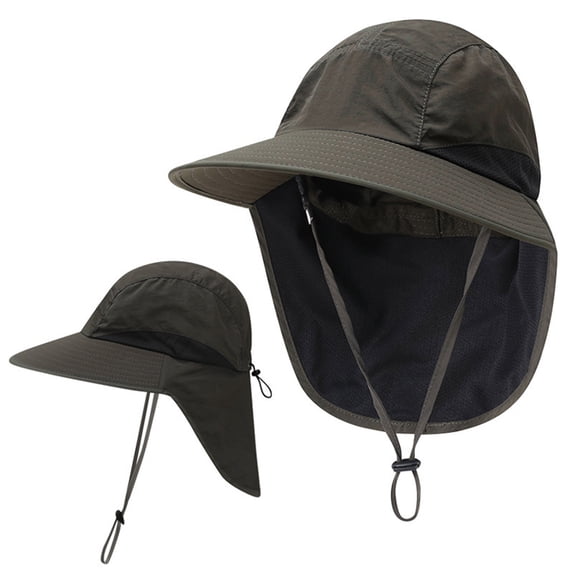 HNMKIU Mountaineering Fishing Outdoor Casual Bucket Hat for Men and ...