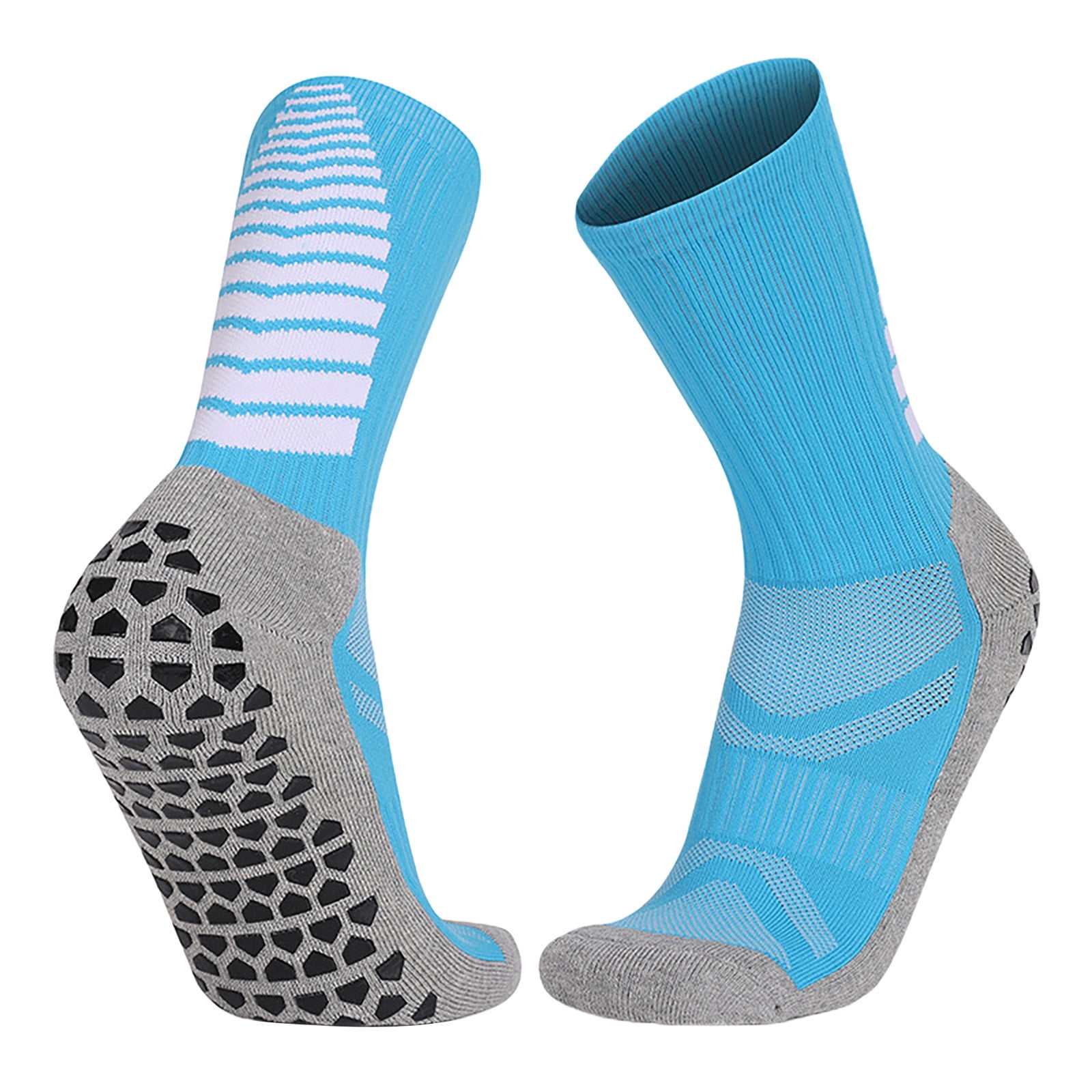 HNMKIU Performance Basketball Socks for Men and Women Long Compression ...