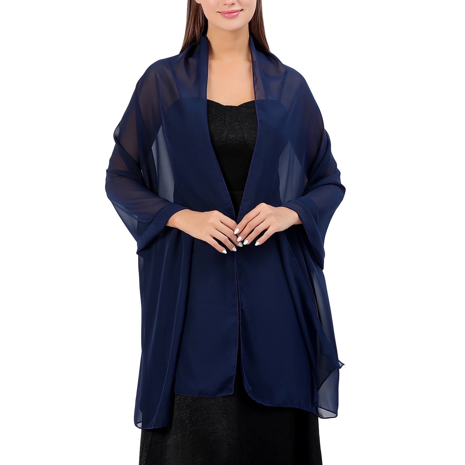 HNMKIU Shawl for Women Silk Scarf Wrap Pashmina Ideal for Weddings ...