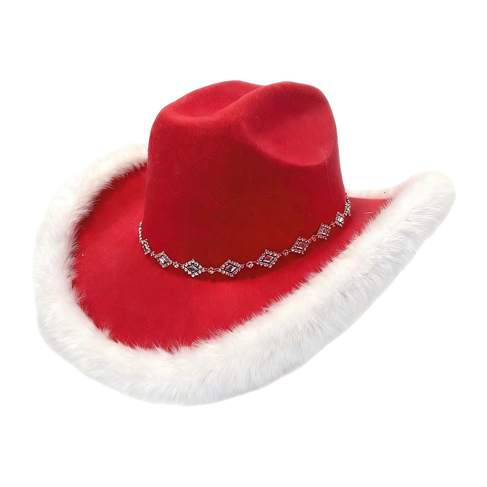 HNMKIU Stylish Western Fringed Cowboy Hat for Festive Celebrations and ...