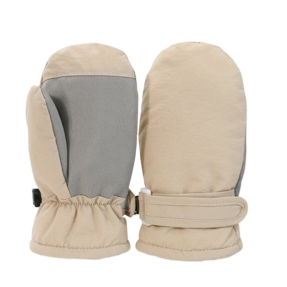 HNMKIU Warm Toddler Ski Mittens for Winter Outdoor Play and Cold ...