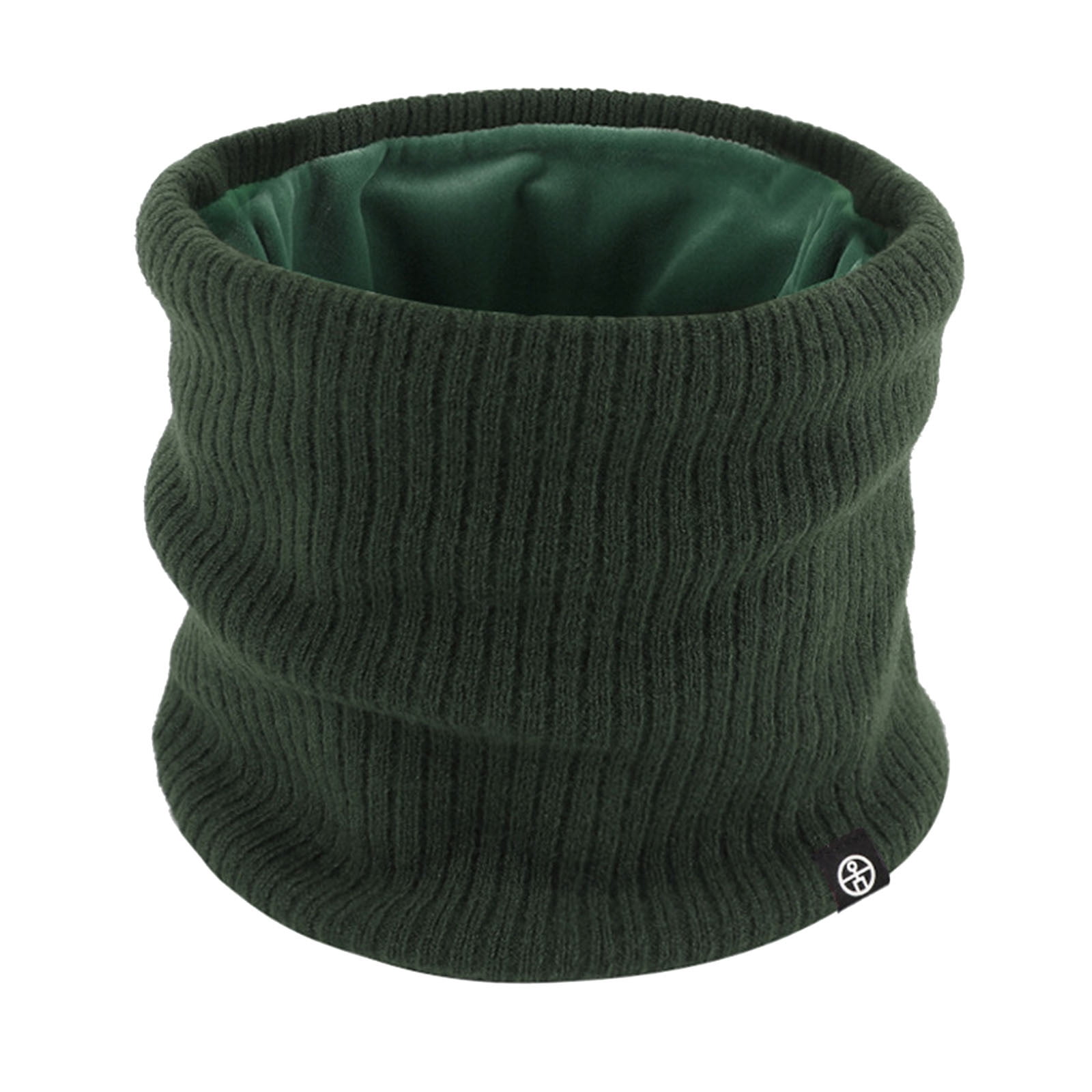 HNMKIU Winter Knitted Neck Warmer Scarf for Cold Weather Layer Lined ...