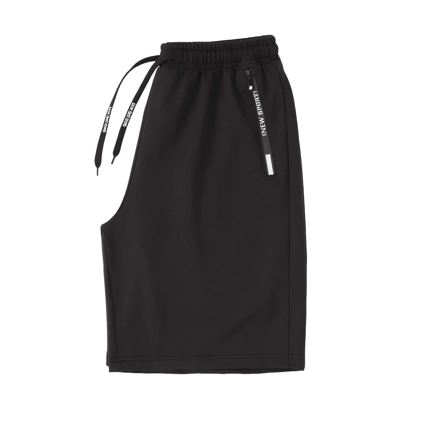 HNMKIU Women's Plus Size Stretch Breathable High Waist Casual Shorts ...