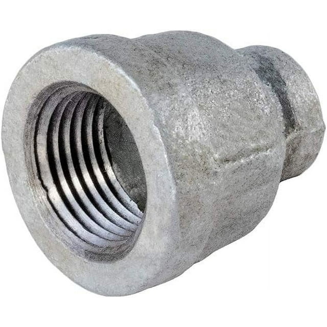 HNSD4004 2 X 3/4" Galvanized Malleable Iron Reducing Coupling, 2 in. x ...