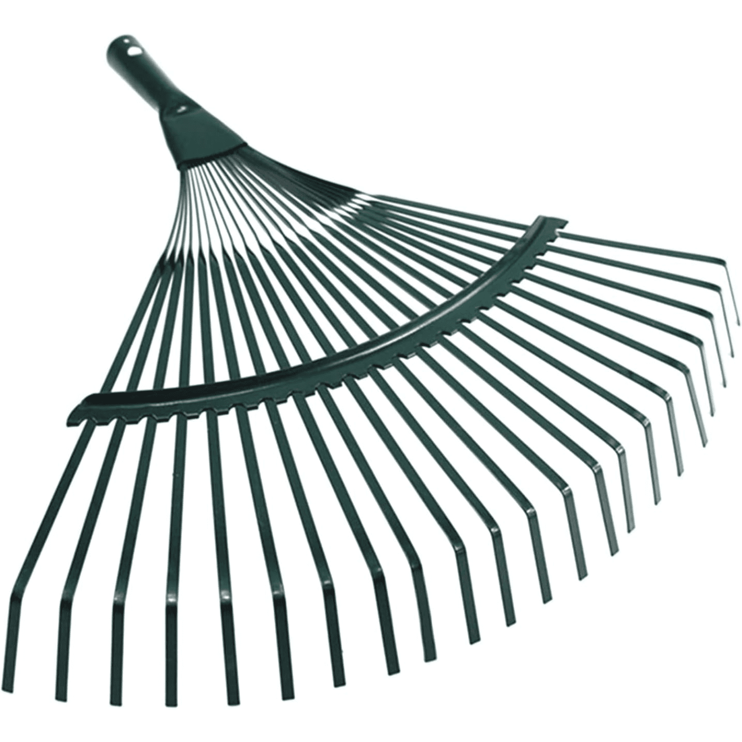 HNSHILIPJZHU 22 Teeth Carbon Steel Fan-shaped Garden Cleaning Rake for ...