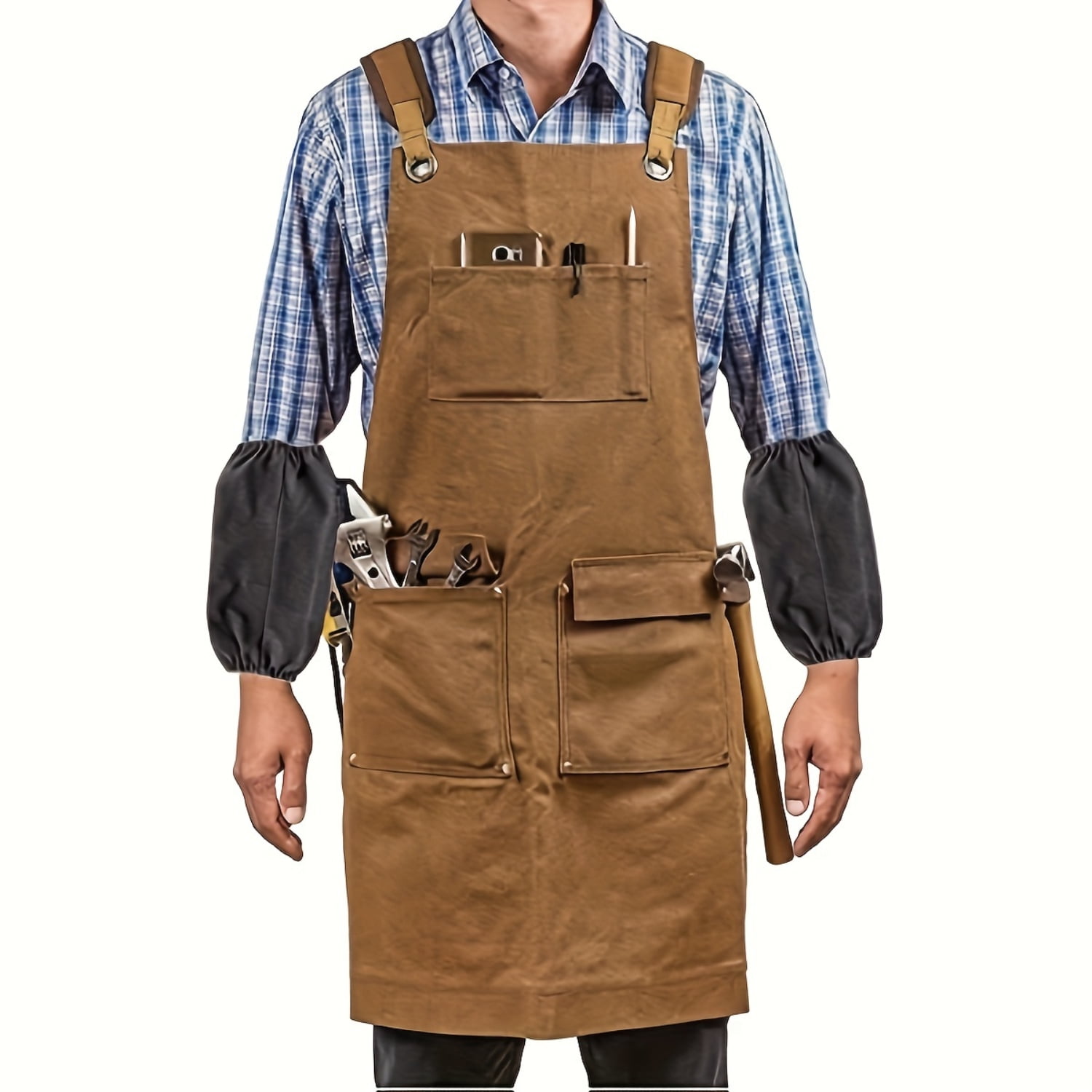 Custom Woodworking Apron Heavy Duty Woodworking Apron With 10 Tool ...
