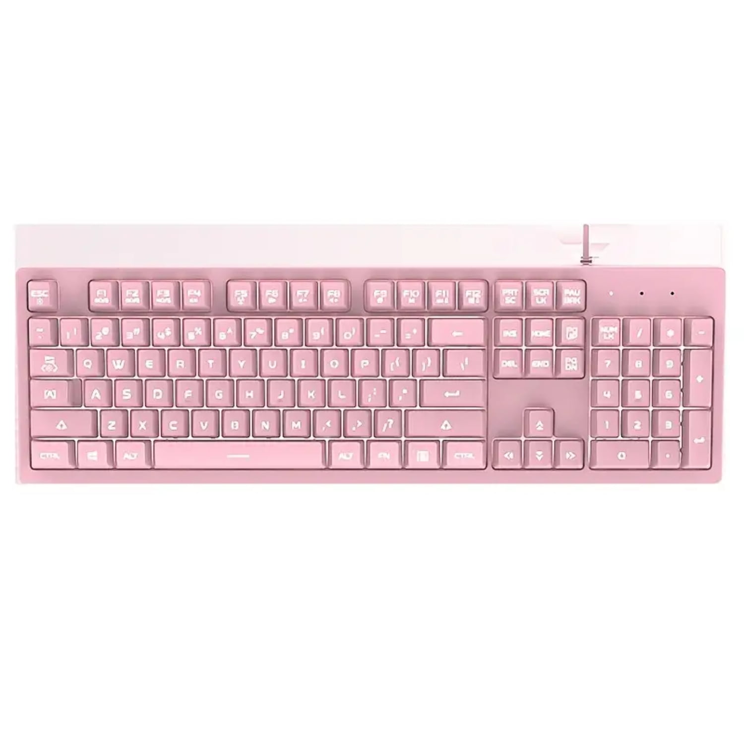 HNTECH Gaming Computer Desktop Home Mechanical Feeling Keyboard DKS100 ...
