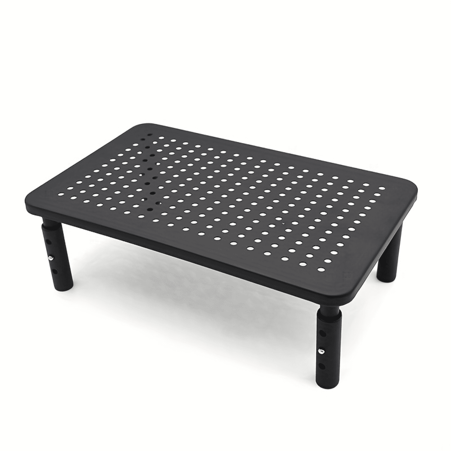 HNYANGRJ Height-Adjustable Metal Elevated Desktop Computer Stand ...