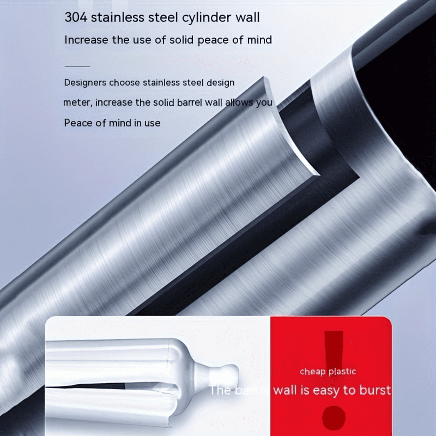 HNYANGURJ 8pcs High-pressure Power 304 Stainless Steel Toilet Dredging ...