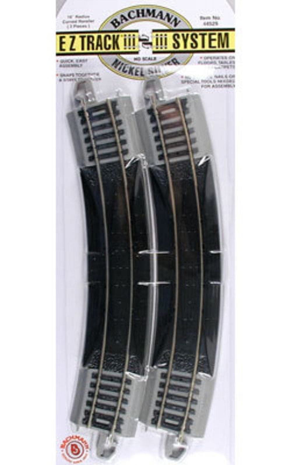 Bachmann Trains HO 18" Radius Curved Rerailer Nickel Silver Track, 2 ...
