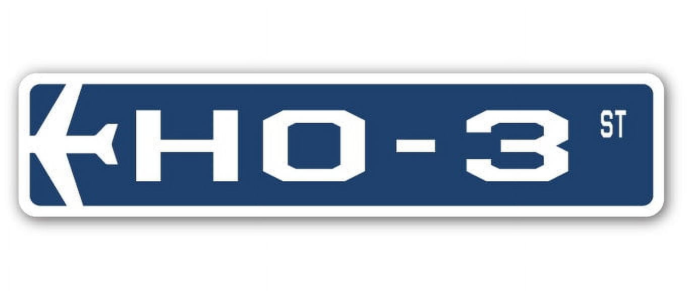 HO-3 Street Sign Air Force Aircraft Military | Indoor/Outdoor | 30 ...