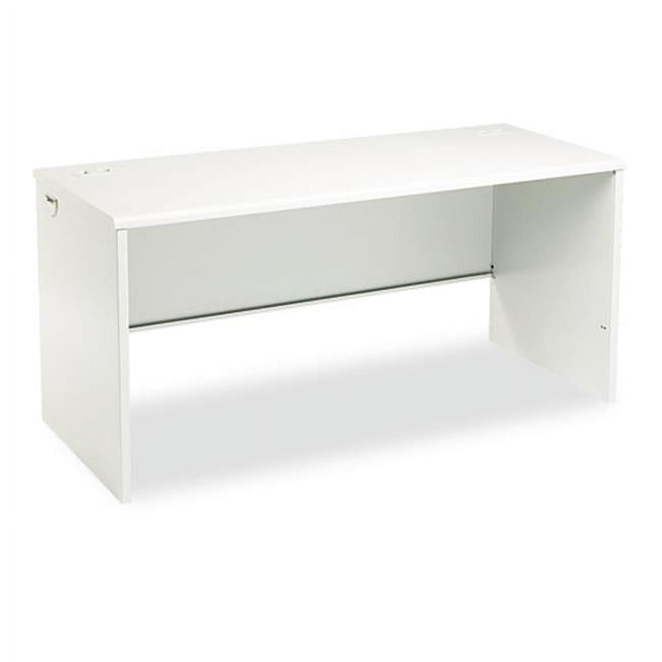 HO 60 in. Wide 38000 Series Desk Shell - Silver Mesh & Light Gray ...