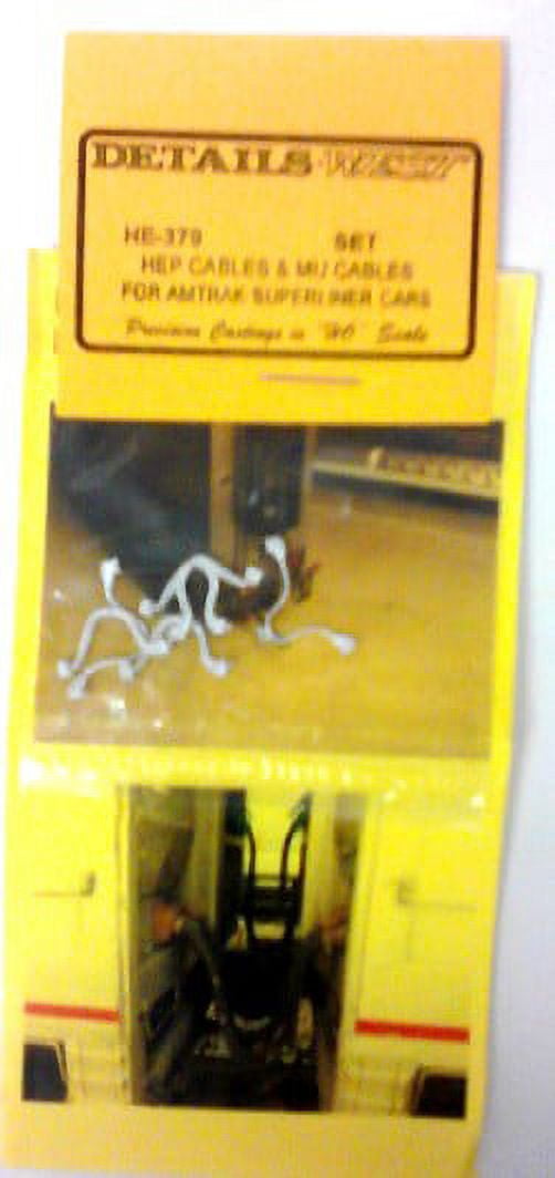 HO Amtrak Superliner Car HEP & MU Cables (1 Set) - Walmart.com