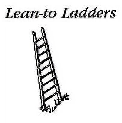 HO Custom 1-1/2" Lean To Ladders Unfinished (4) - Walmart.com