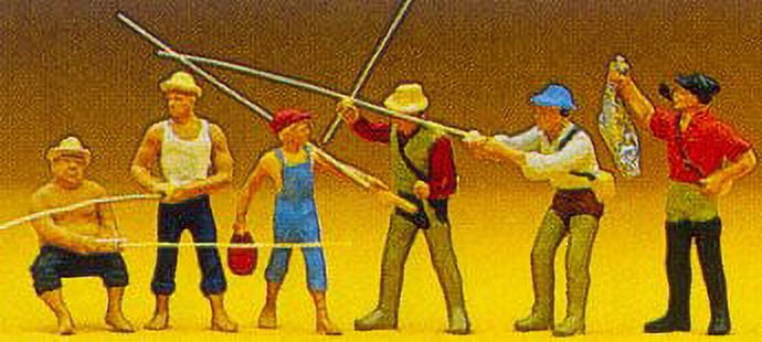HO Fishermen (6) - Walmart.com