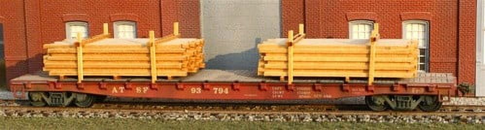 HO Flat Car Lumber Load - Walmart.com