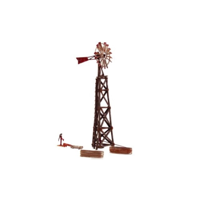 woodland scenics ho built-n-ready old windmill (weathered) - Walmart.com